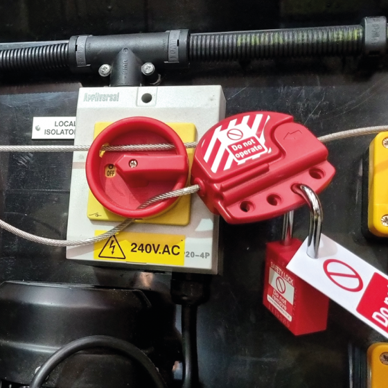 Adjustable 6' long Cable Lockout | Reece Safety