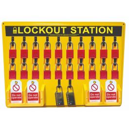20 Padlock Lockout Station | Reece Safety