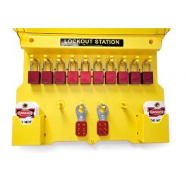 10 Lock Covered Lockout Station | Reece Safety