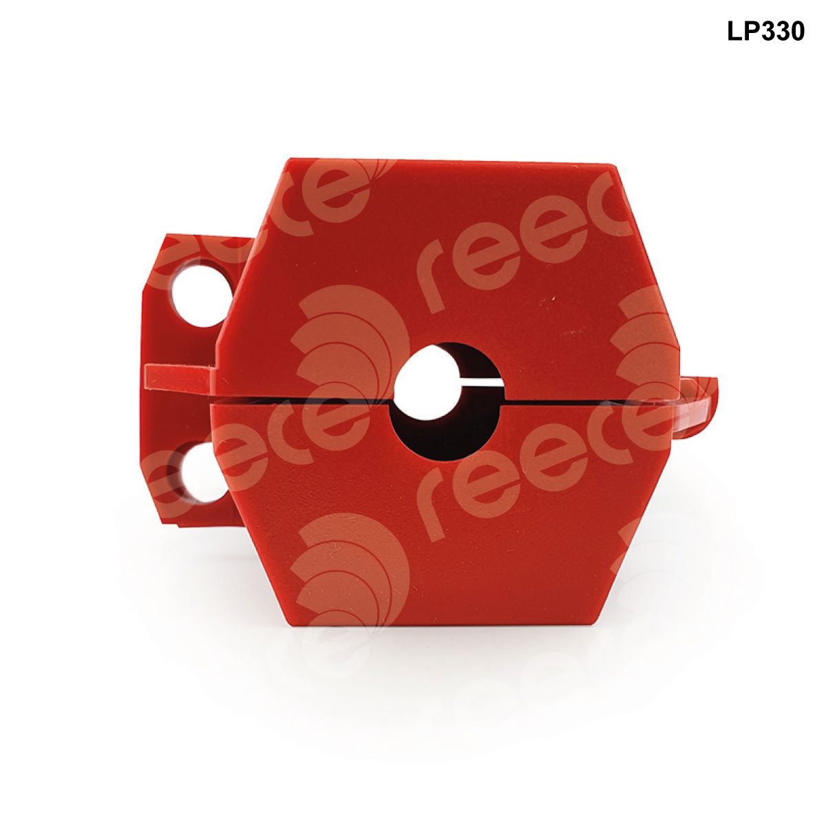 Plug Lockout, Small, Red, 50mm x 50mm x 90mm | Reece Safety
