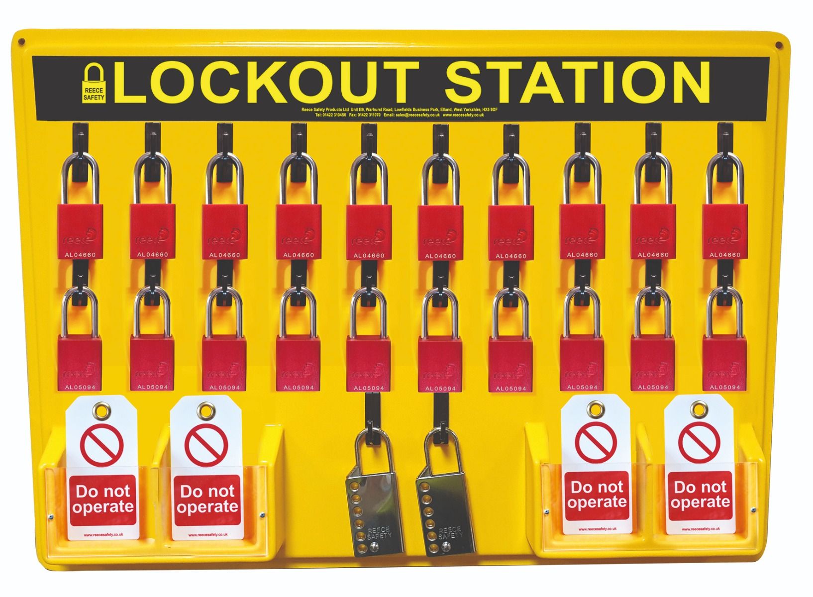 20 Padlock Lockout Station | Reece Safety