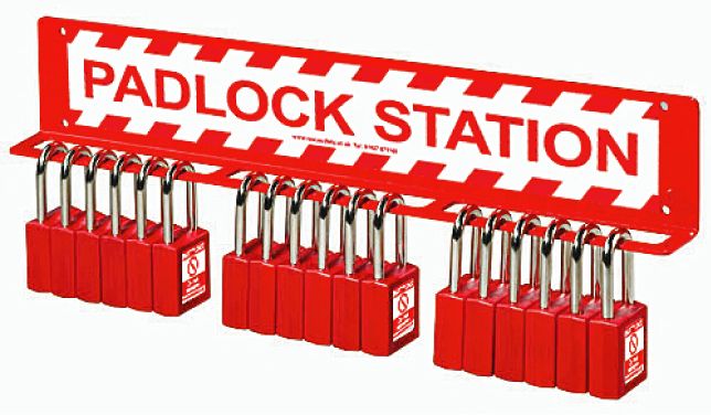 Padlock Station - 30 locks | Reece Safety