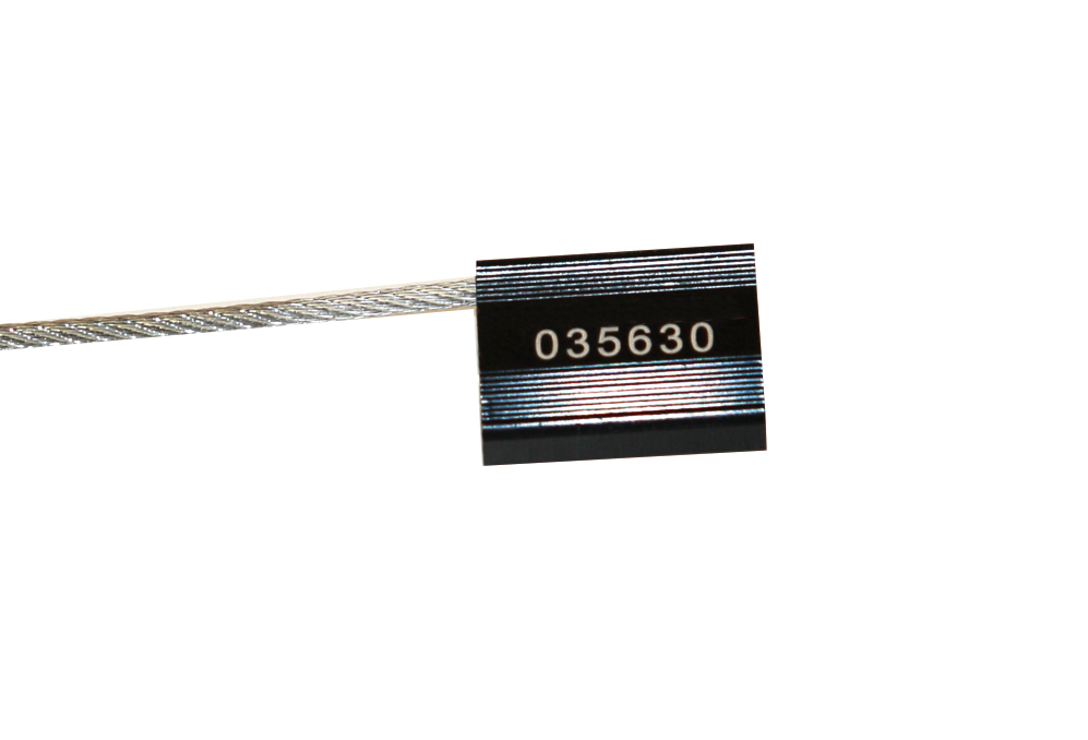 Pack of 10 BLACK Aluminium Car Seals | Reece Safety