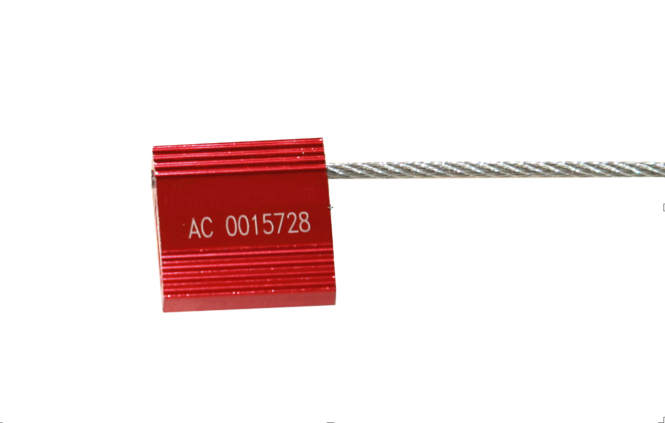 Pack of 10 RED Aluminium Car Seals | Reece Safety