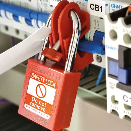 Nylon Body Safety padlock | Reece Safety