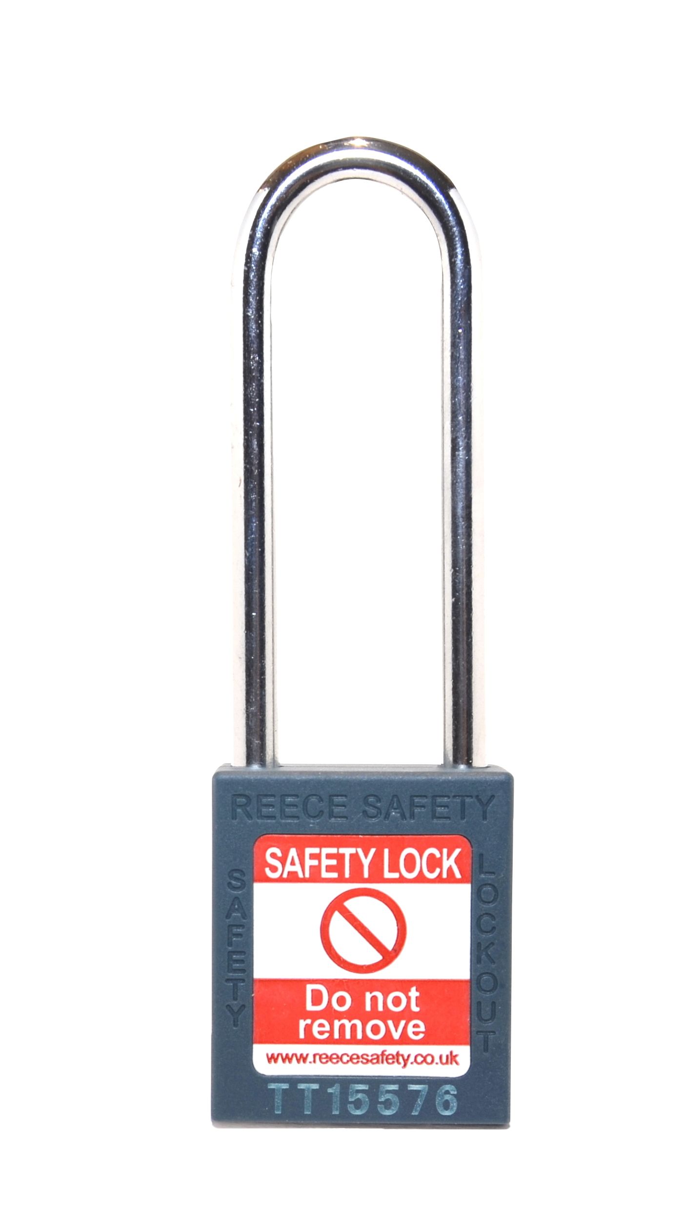TEAL Steel Shackle safety padlock keyed alike to KA300014 | Reece Safety