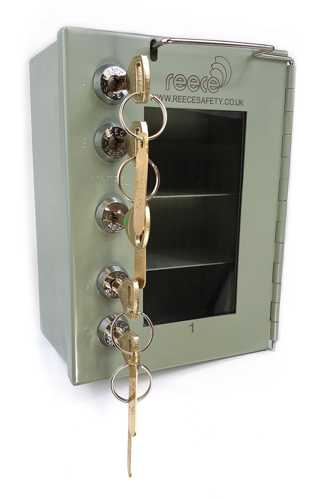 Lockout Box 150W x 200H | 1 Control Lock + 4 Secondary | Reece Safety